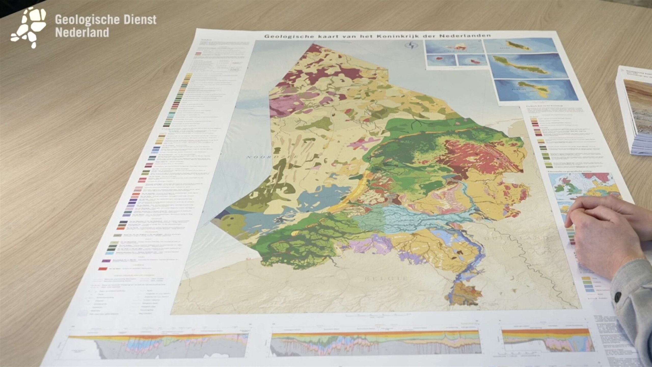 Video: New geological map of the Kingdom of the Netherlands ...